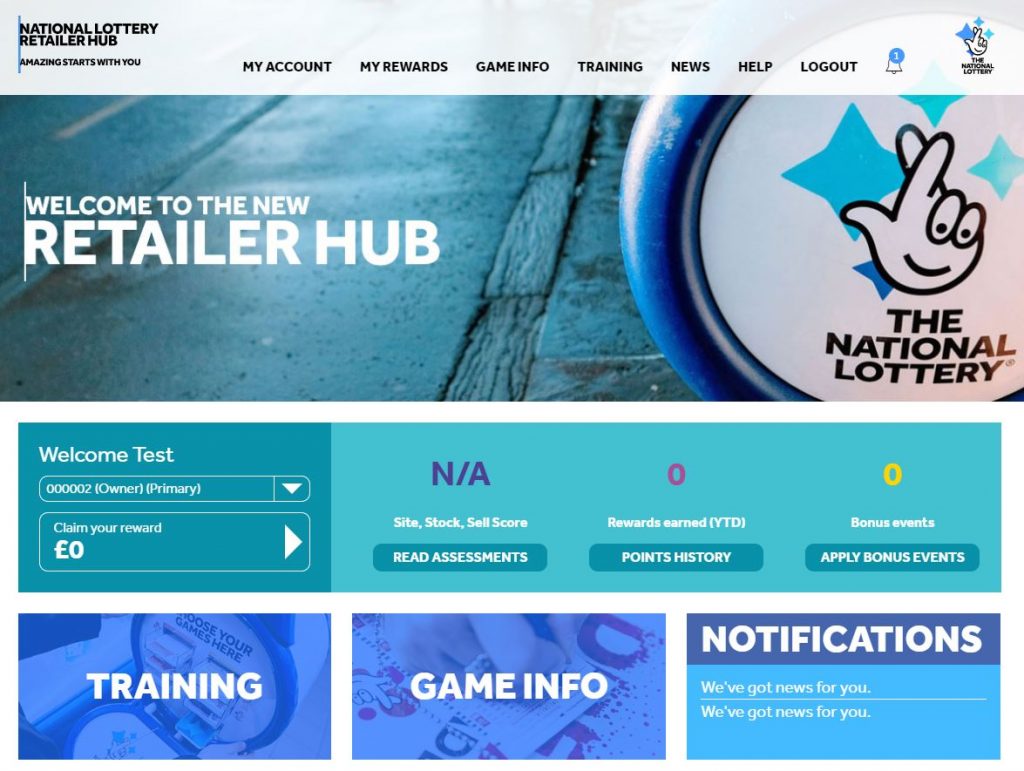 Camelot launches brand new National Lottery Retailer Hub ...