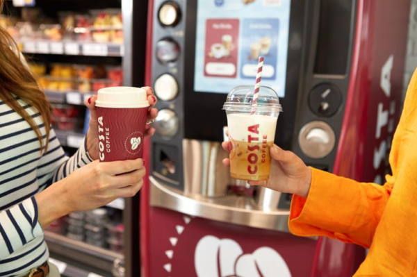 Costa Coffee to roll out more than 1,000 self-serve machines ...