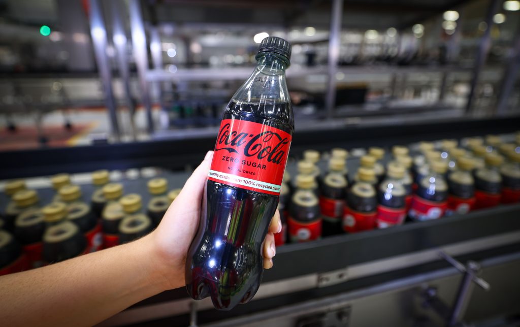 Coca-Cola reaches sustainability milestone with move to 100% recycled ...